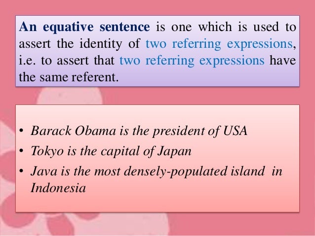 Reference&sense SEMANTIC