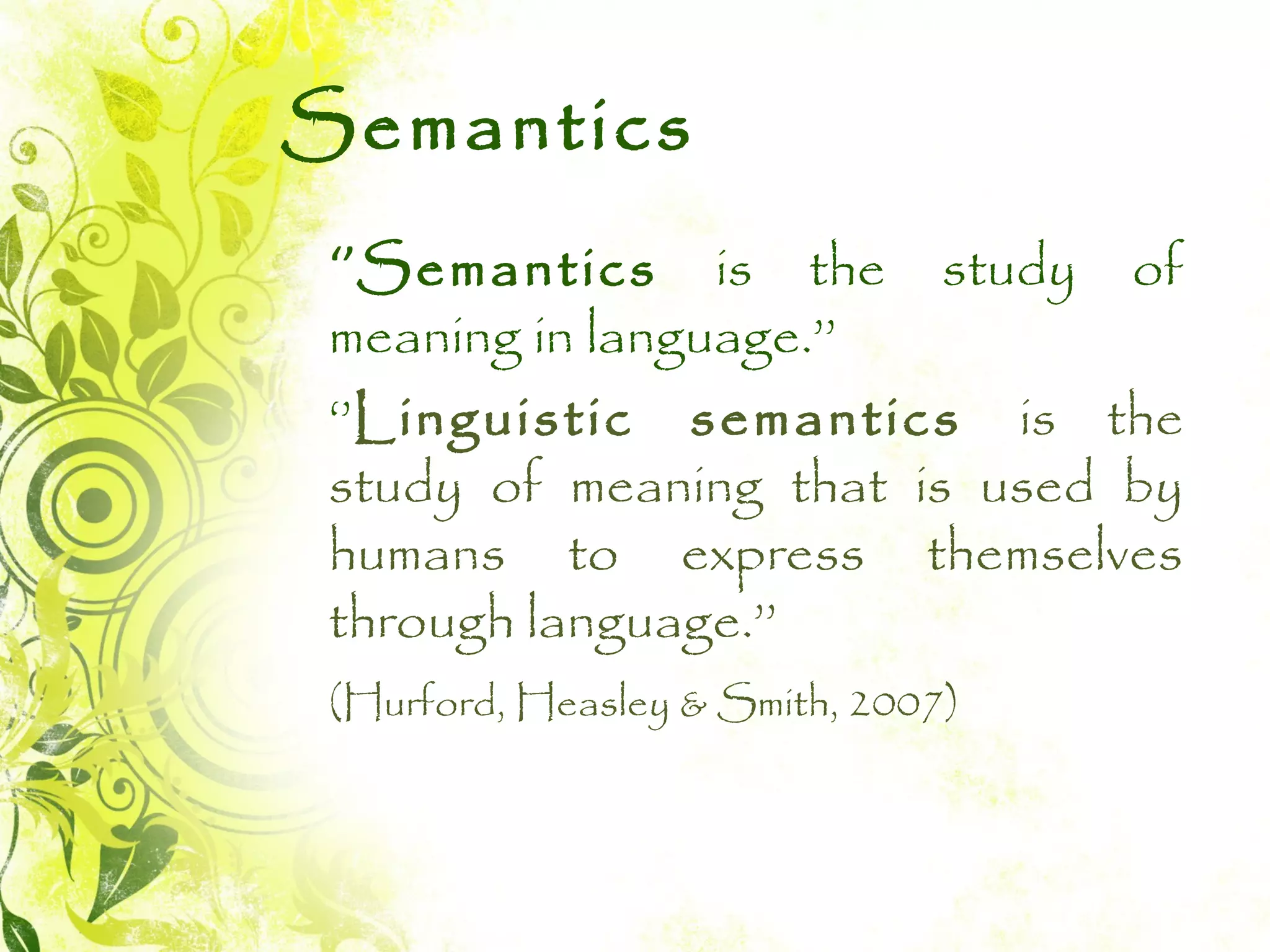 Reference, sense and referring expression | PPT