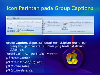 References on ms word | PPTX