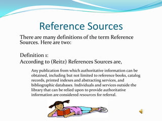 Reference sources presentation geographical and biographical sources ...