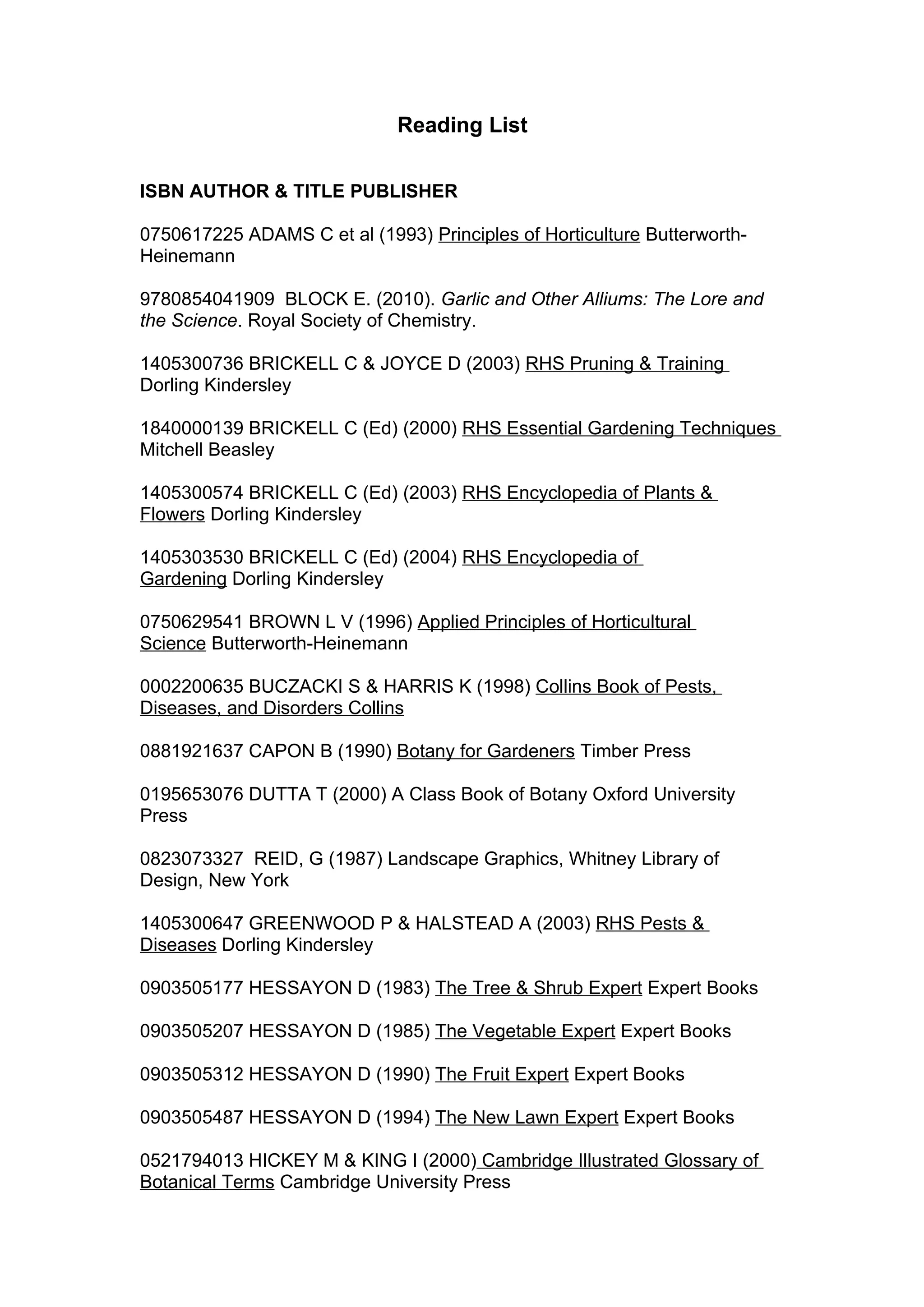 References Plant Studies | DOC