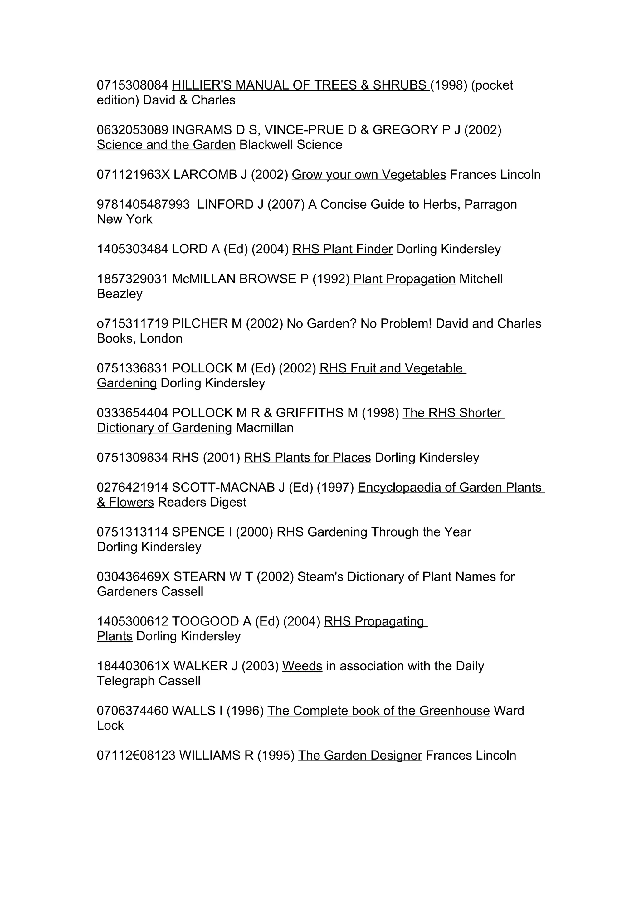 References Plant Studies | DOC | Gardening | Home & Garden