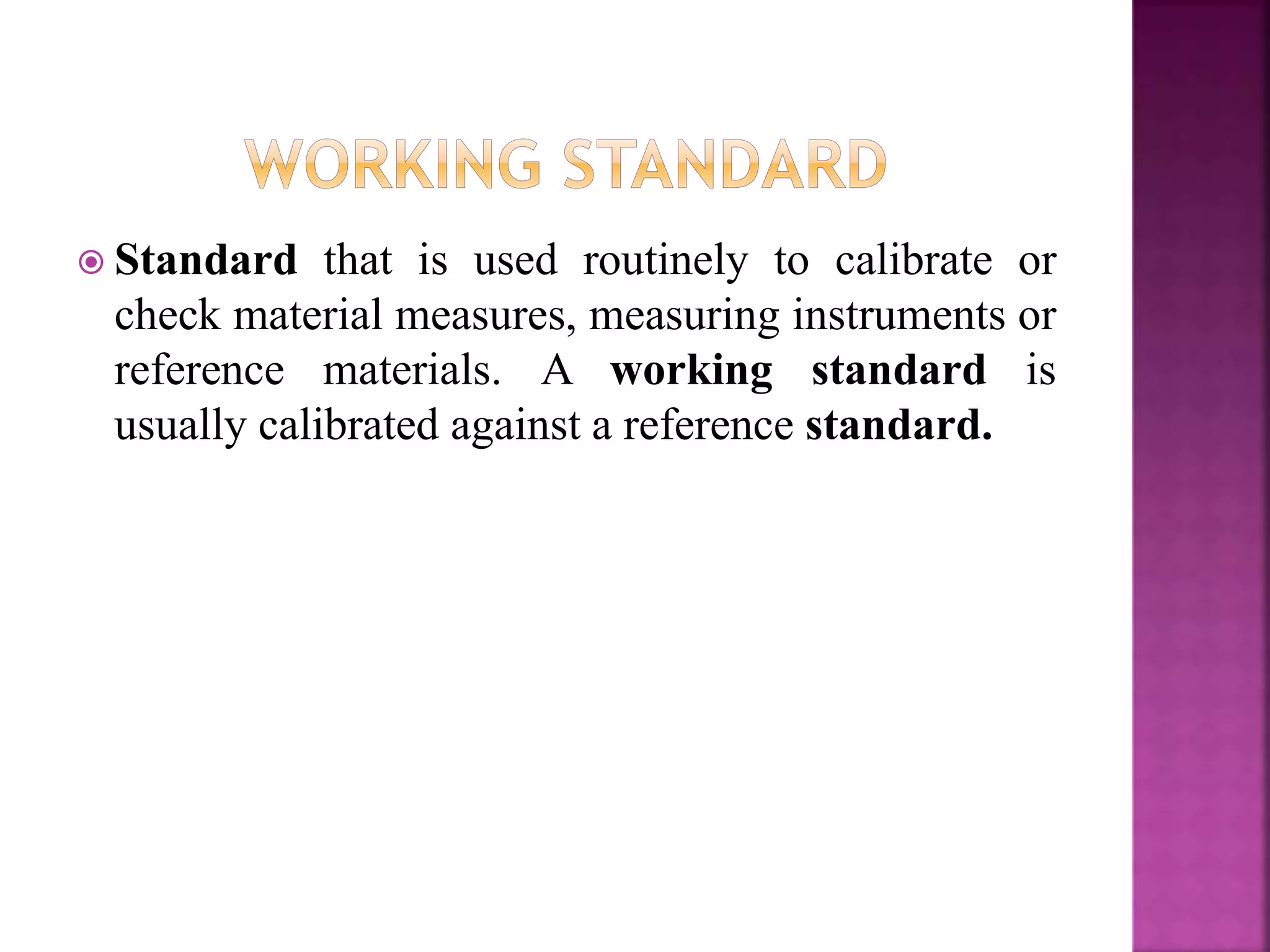 USP, EDQM Reference standard | PPTX