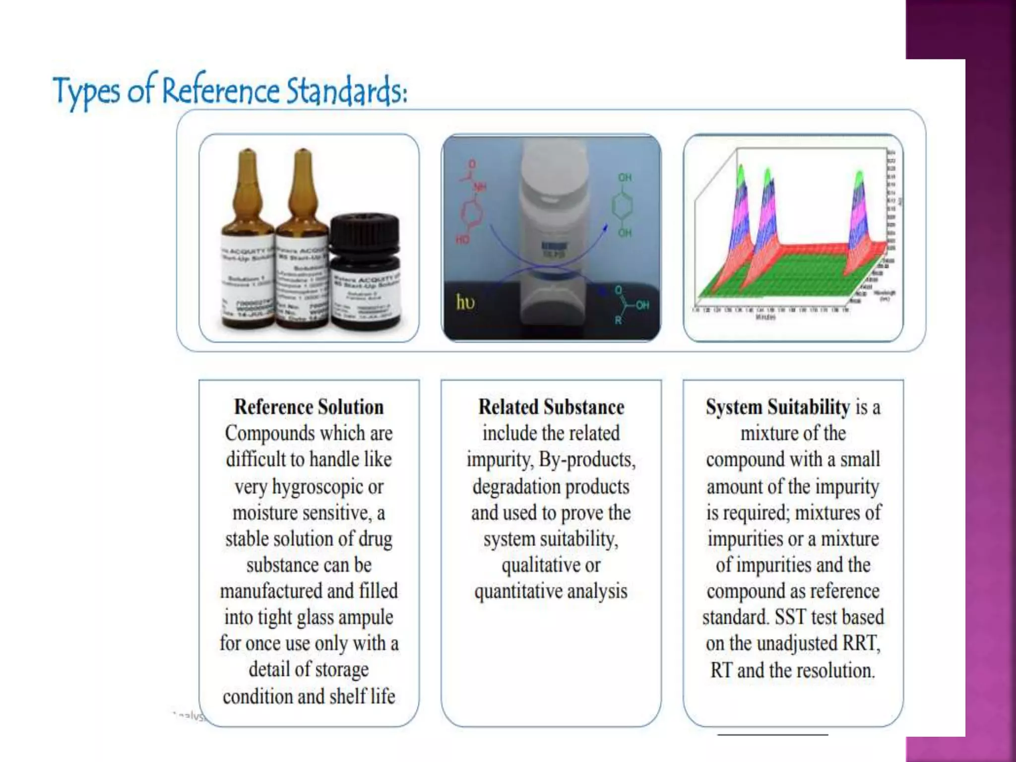 USP, EDQM Reference standard | PPTX