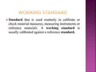 USP, EDQM Reference standard | PPTX