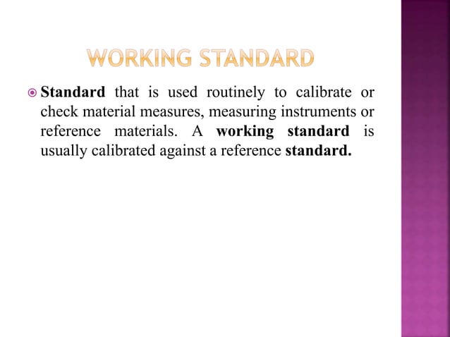 USP, EDQM Reference standard | PPTX
