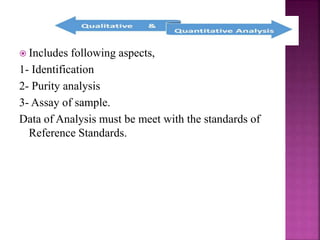 USP, EDQM Reference standard | PPTX