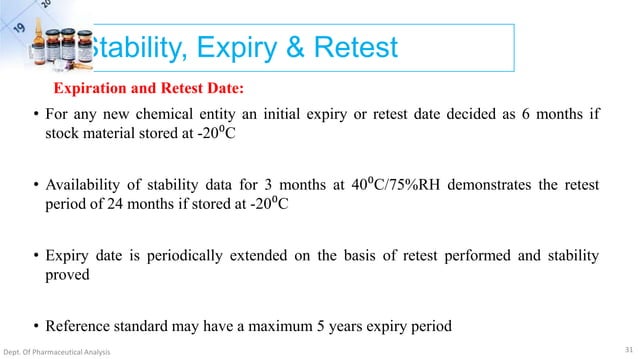 Reference standards in Pharmaceutical Industries | PPT