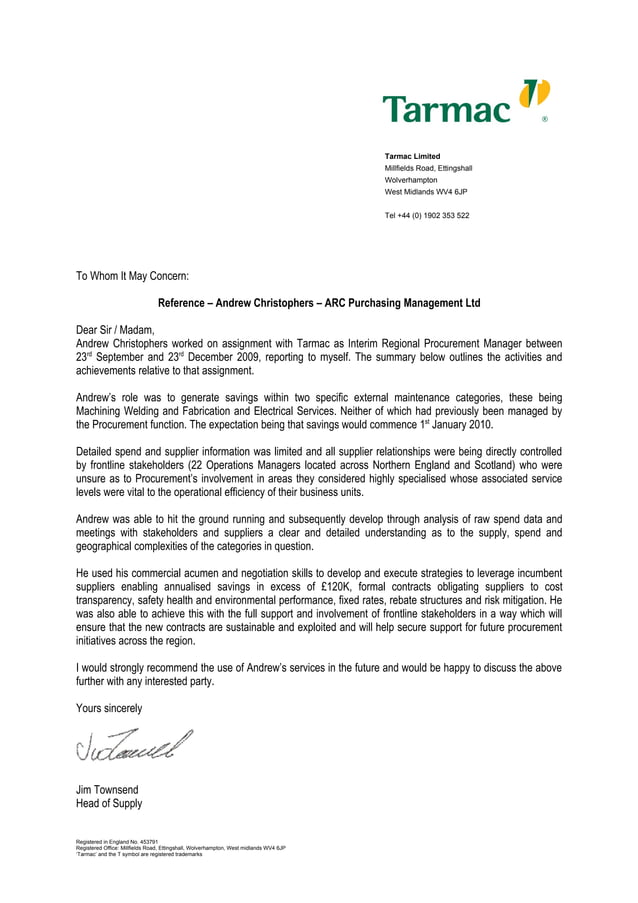 Reference Tarmac | PDF