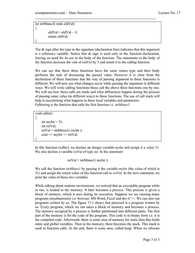 Computer Notes Reference Variables Pdf