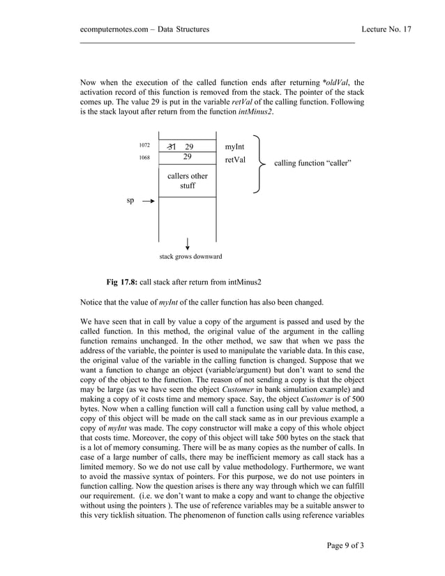 computer notes - Reference variables | PDF