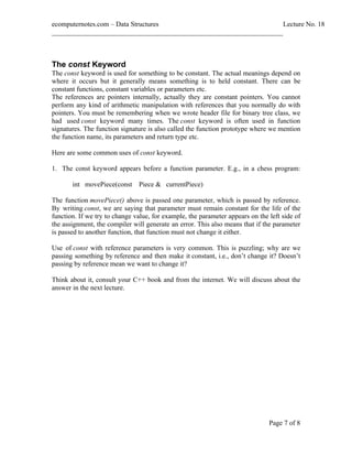 computer notes - Reference variables ii | PDF | Programming Languages ...