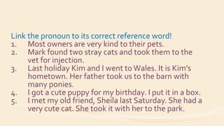 Reference words | PPTX