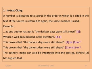 Reference writing | PDF