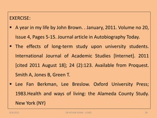 Reference writing | PPT