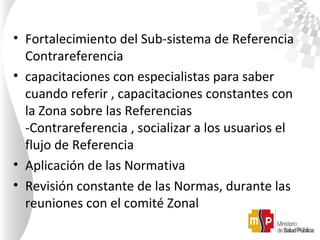 Referencia contrareferencia | PPT