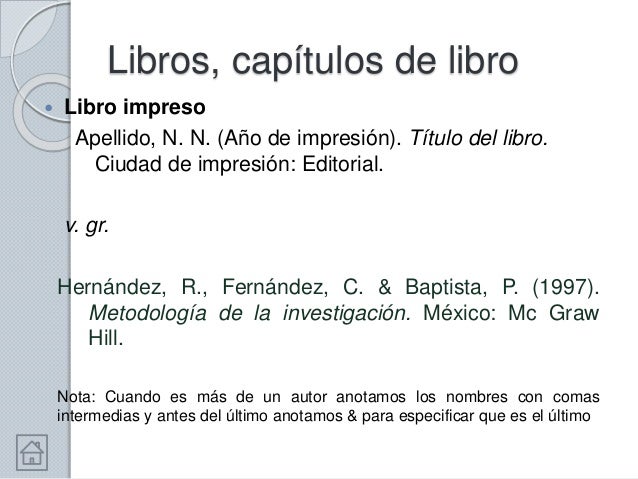 Como Citar Un Libro En Formato Apa Ejemplo Nuevo Ejemplo Images