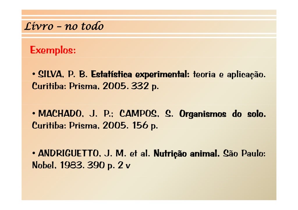 Como Citar Um Livro Abnt - FDPLEARN