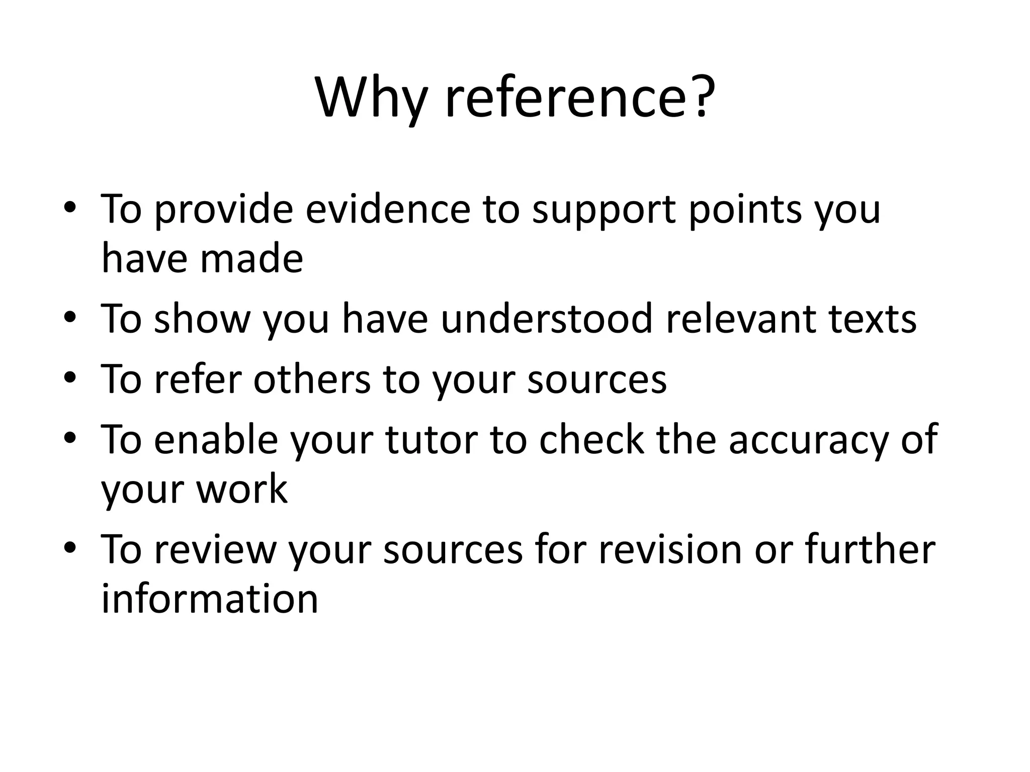 Referencing | PPTX