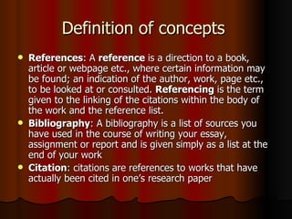 Referencing | PPT