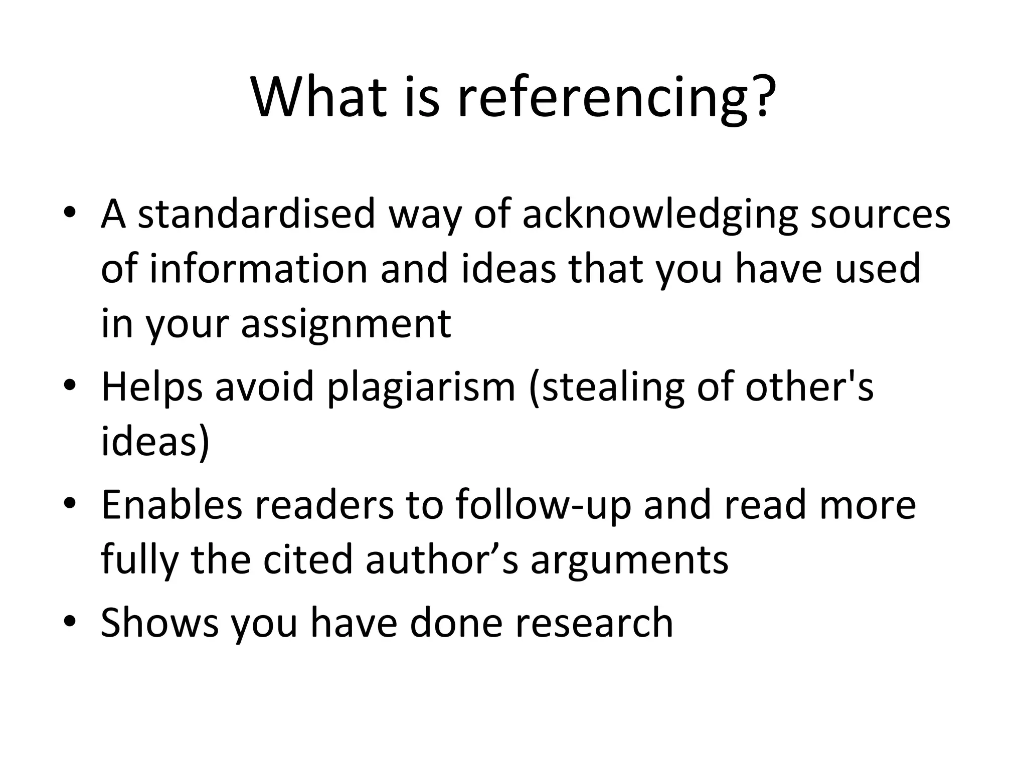 Referencing | PPTX