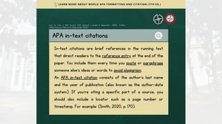Referencing-and-In-Text-Citation apa 7th edition.pptx