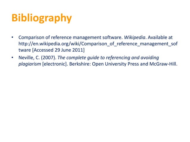 Referencing & citation | PPT