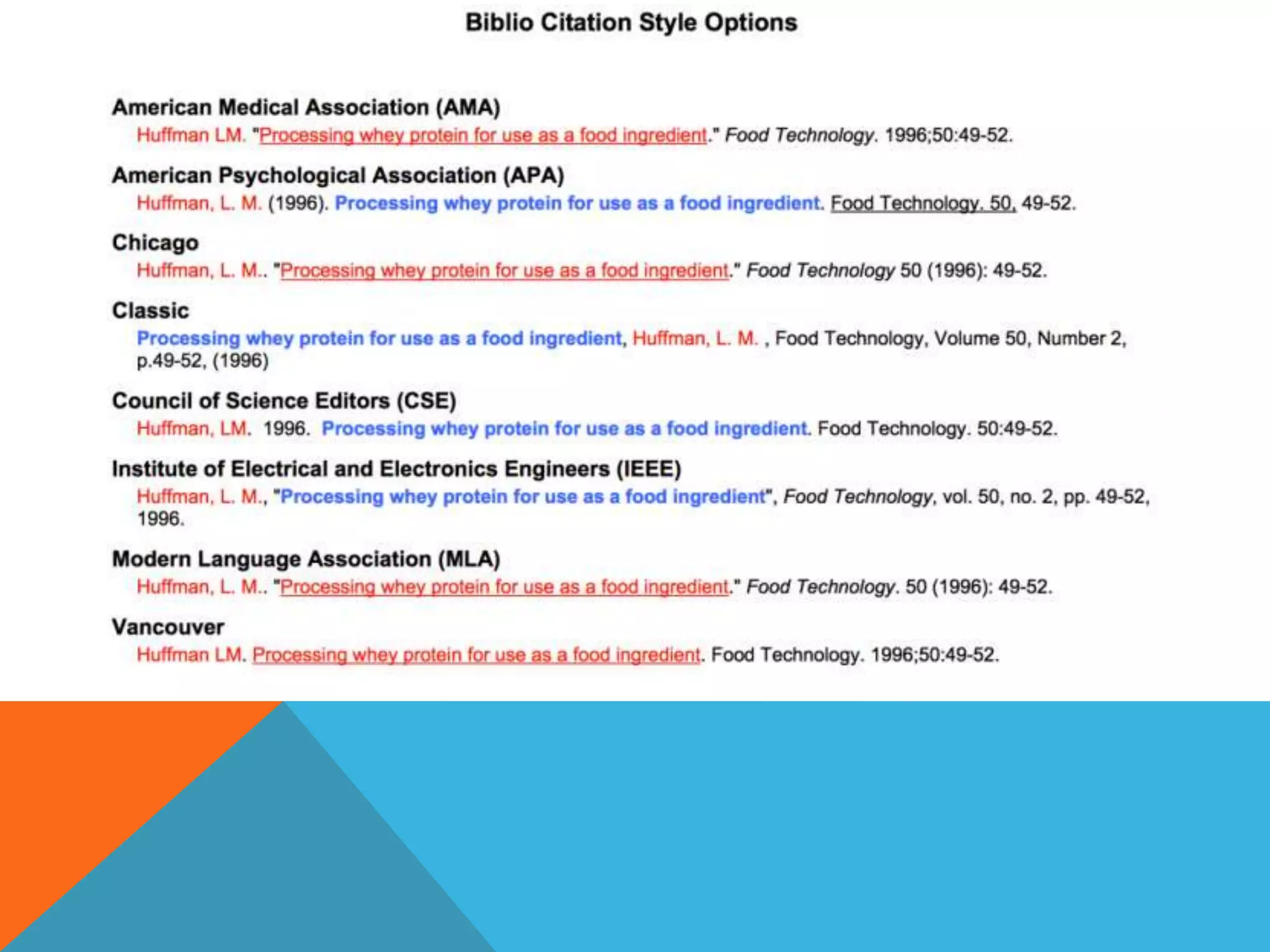 Referencing and Citation | PPTX