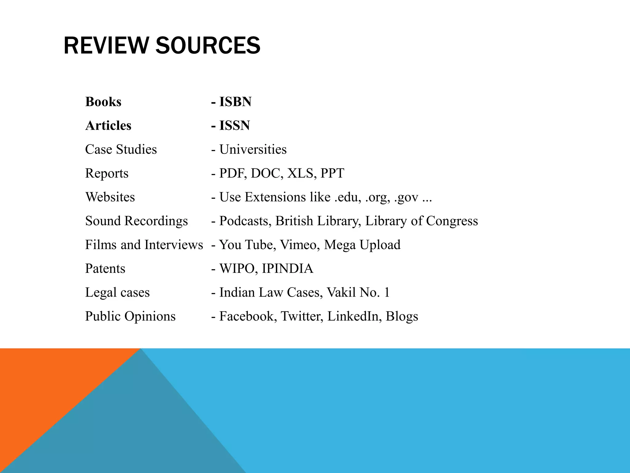 Referencing and Citation | PPTX