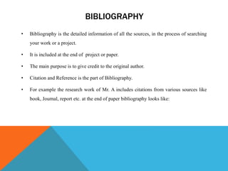 Referencing and Citation | PPTX