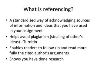 Referencing: an introduction 2017.ppt