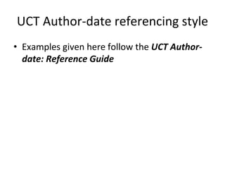 Referencing: an introduction 2017.ppt