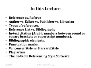Referencing | PPT