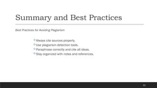 Referencing and Plagiarism.pptx......... | PPTX