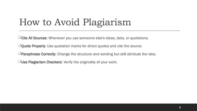 Referencing and Plagiarism.pptx......... | PPT
