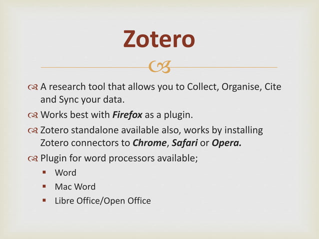 Referencing and zotero (business) | PPT