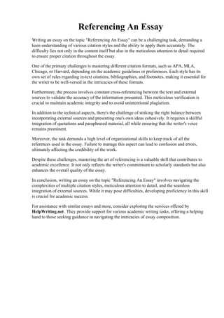 Referencing An Essay.pdf