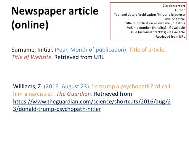 Referencing cheat sheet