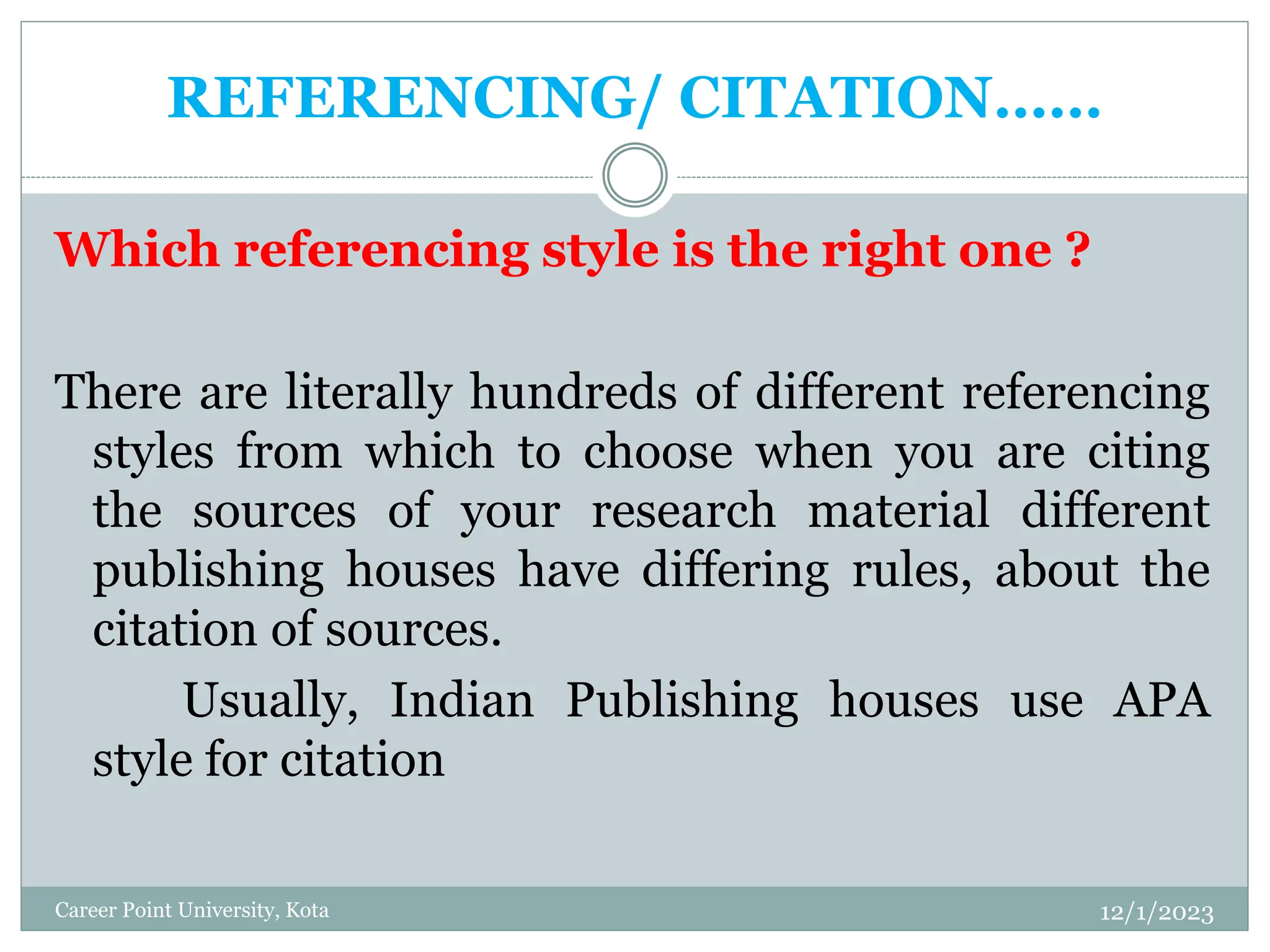 REFERENCING, CITATION.pptx