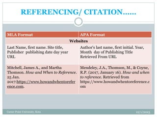 REFERENCING, CITATION.pptx