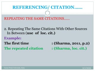 REFERENCING, CITATION.pptx