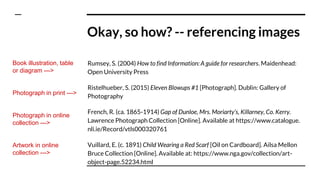 Referencing & Citations for First Year Students | PPTX