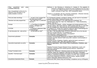 Referencing Guide Vancouver Style | PDF