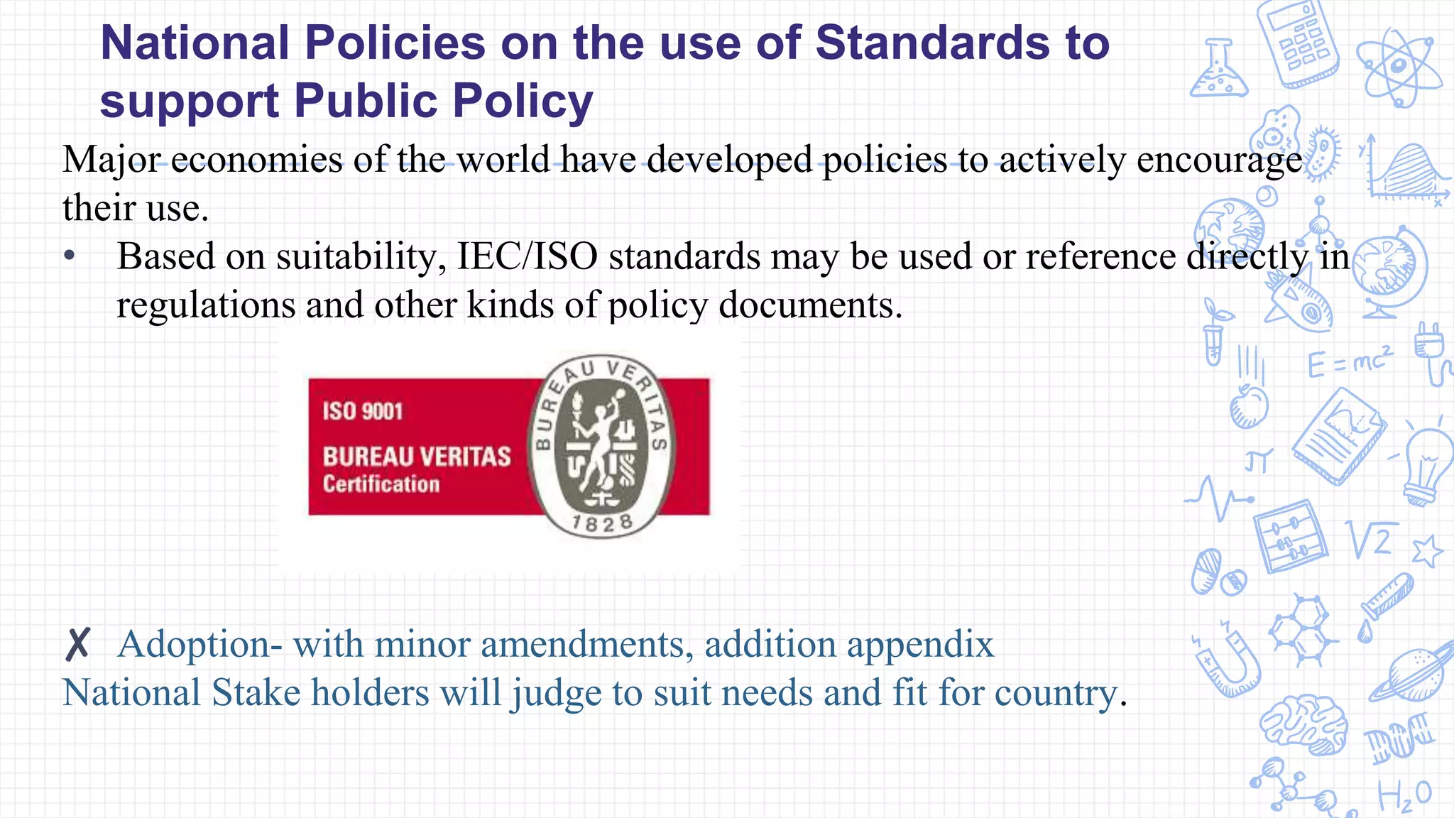 Referencing IEC and ISO Standards in Public Policy | PPT