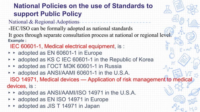 Referencing IEC and ISO Standards in Public Policy | PPT