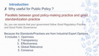 Referencing IEC and ISO Standards in Public Policy | PPT