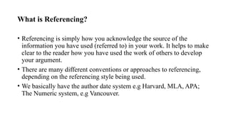 Referencinghhhh in Academic Writing.pptx