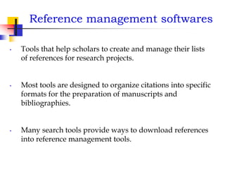 Mendeley Reference Management Software: a free reference tool to share ...