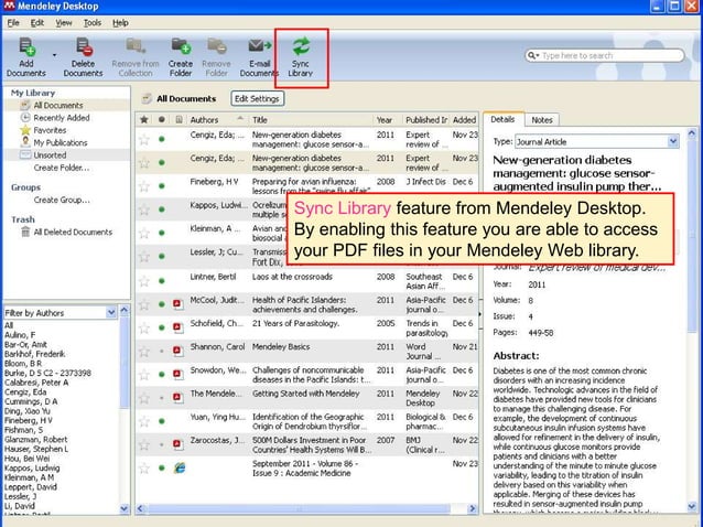 Mendeley Reference Management Software: a free reference tool to share ...