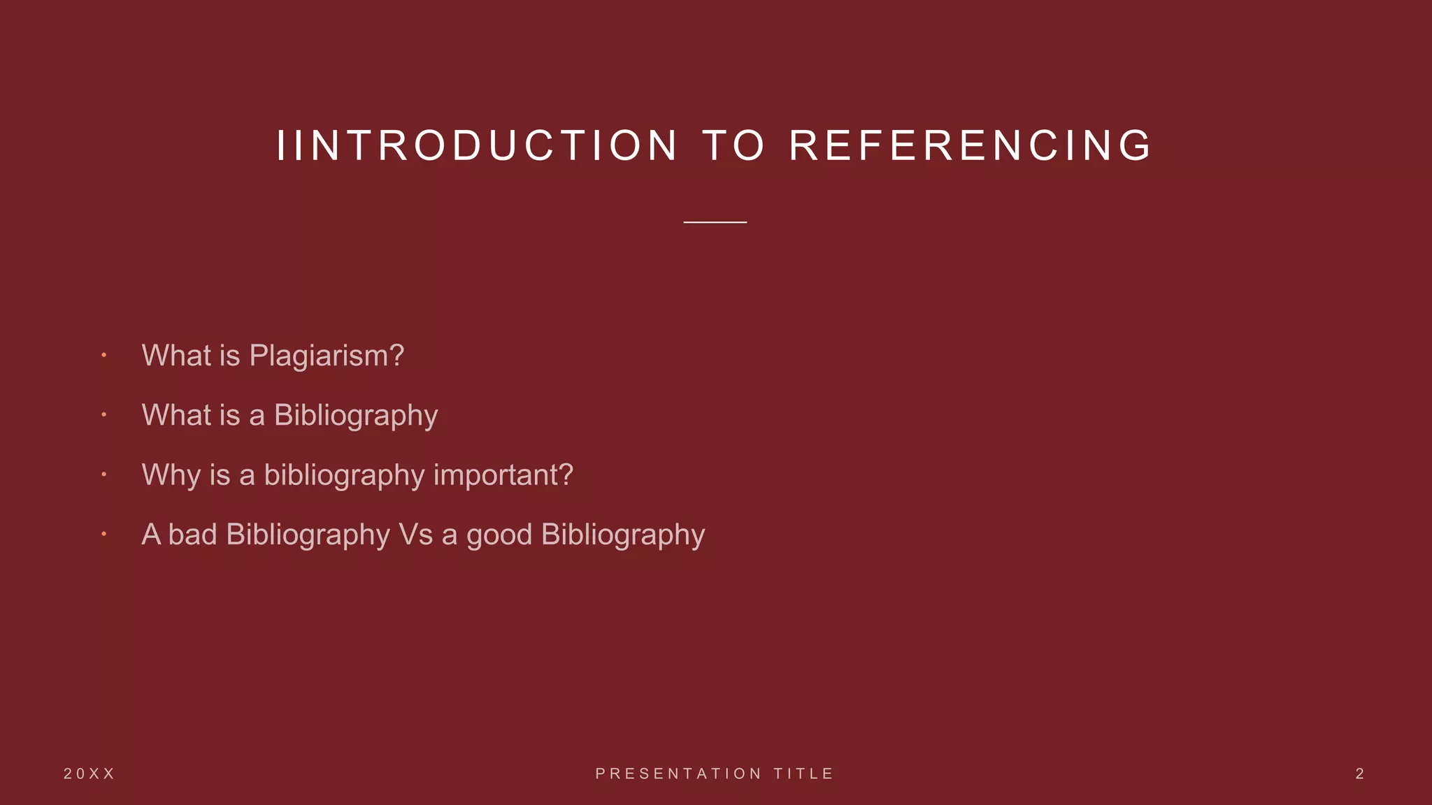 An introduction to referencing | PPT
